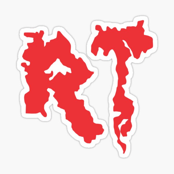 "Resurrection Toys "RT" logo" Sticker for Sale by resurrectiontoy ...