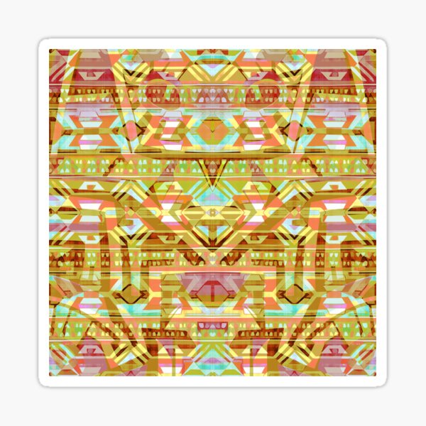 "Traditional Igorot-inspired tribal pattern. Ethnic Multicolor ...