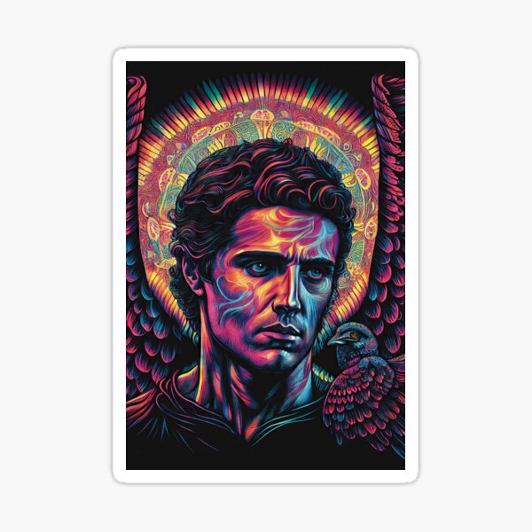 "Archangel Metatron (Variation)" Sticker for Sale by OccultDreams ...