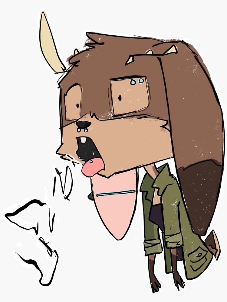 "Word Vomit" Sticker for Sale by CraftRabbitArt | Redbubble