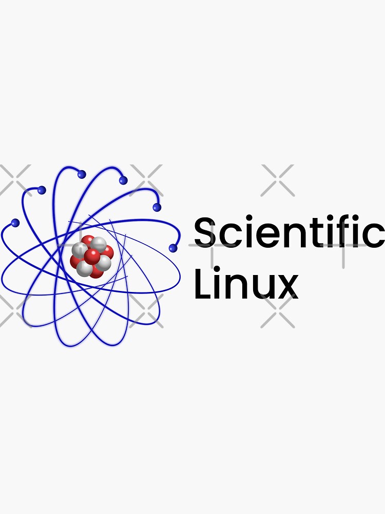 "Scientific Linux logo | Linux Math Distro" Sticker for Sale by Mattia ...