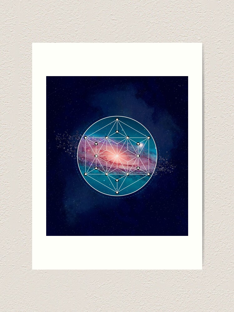 "Andromeda Geometry Galaxy, Outer Space, Geometric Mandala, Science ...