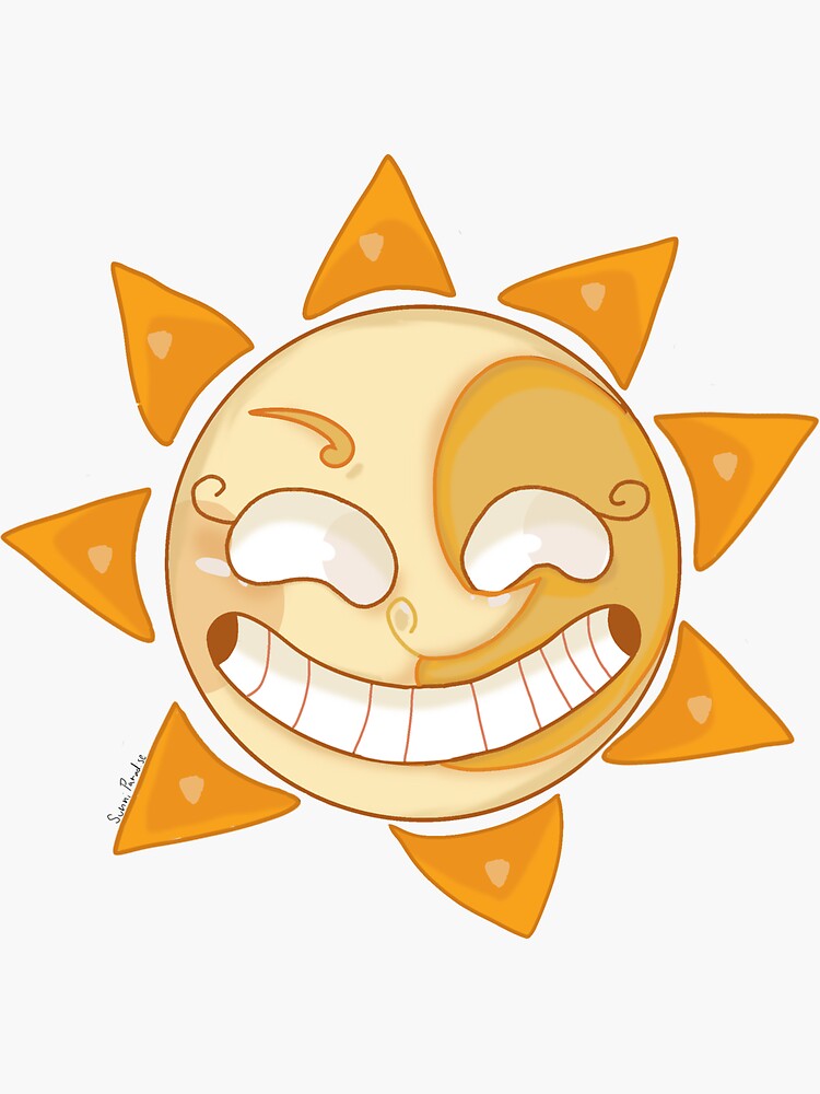 "Sundrop Security Breach Sun" Sticker for Sale by SunniParadise | Redbubble