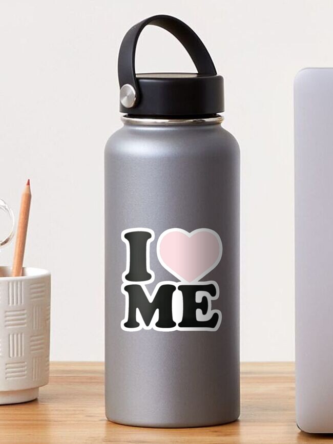 "I love me" Sticker for Sale by Cookiicrumbs | Redbubble