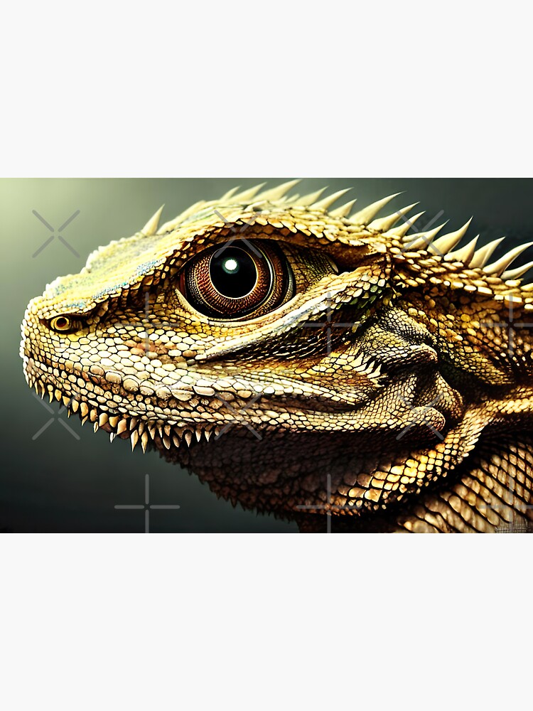 "Bearded Dragon" Sticker for Sale by aww-to-z | Redbubble