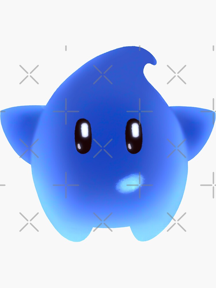 "Blue Luma" Sticker for Sale by don-othellito | Redbubble