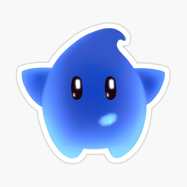 "Blue Luma" Sticker for Sale by don-othellito | Redbubble