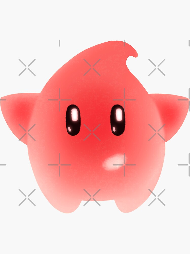 "Red Luma" Sticker for Sale by don-othellito | Redbubble