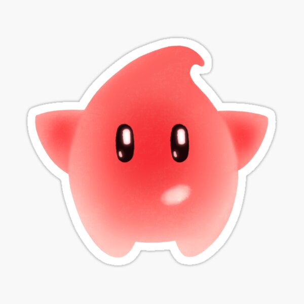 "Red Luma" Sticker for Sale by don-othellito | Redbubble