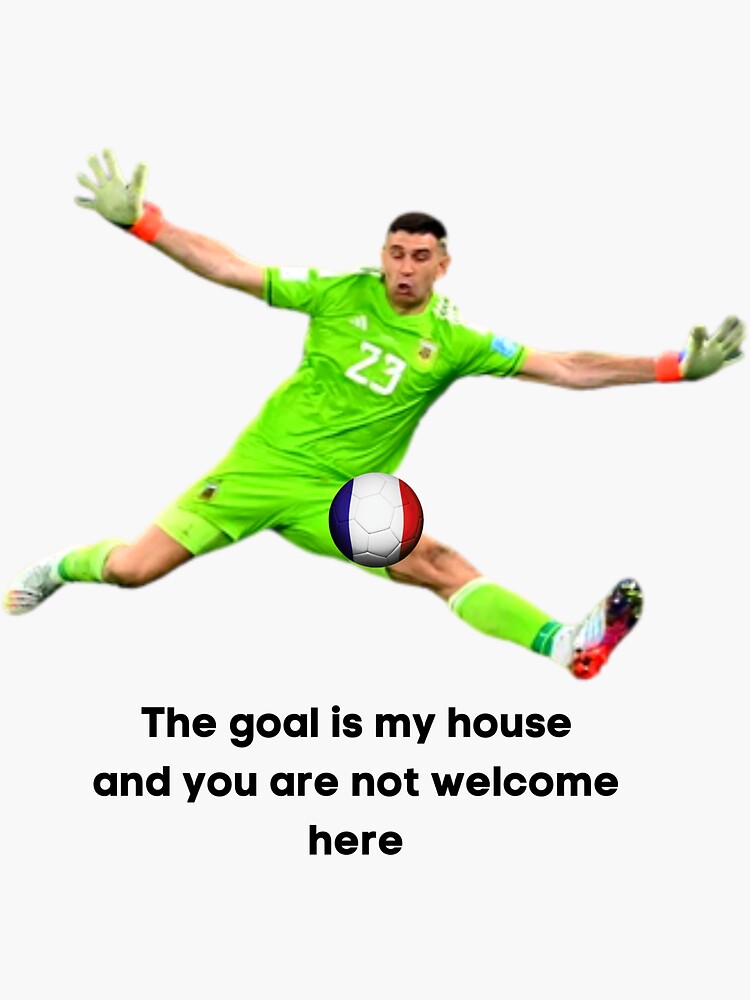 "dibu martinez - Emiliano Martinez Sticker " Sticker for Sale by ...