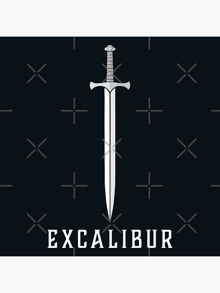 "Excalibur The Legendary Sword in the Stone" Poster for Sale by ...