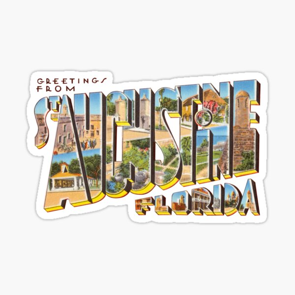 St Augustine Fl Stickers | Redbubble