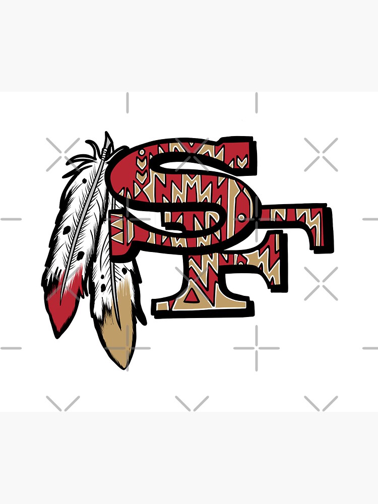 "Native American 49ers logo " Mouse Pad for Sale by Insanetoonz187 ...