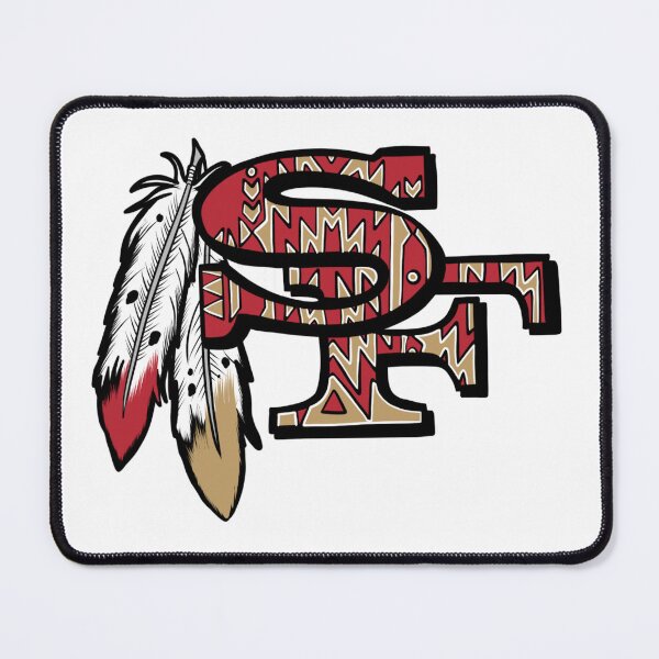 "Native American 49ers logo " Mouse Pad for Sale by Insanetoonz187 ...