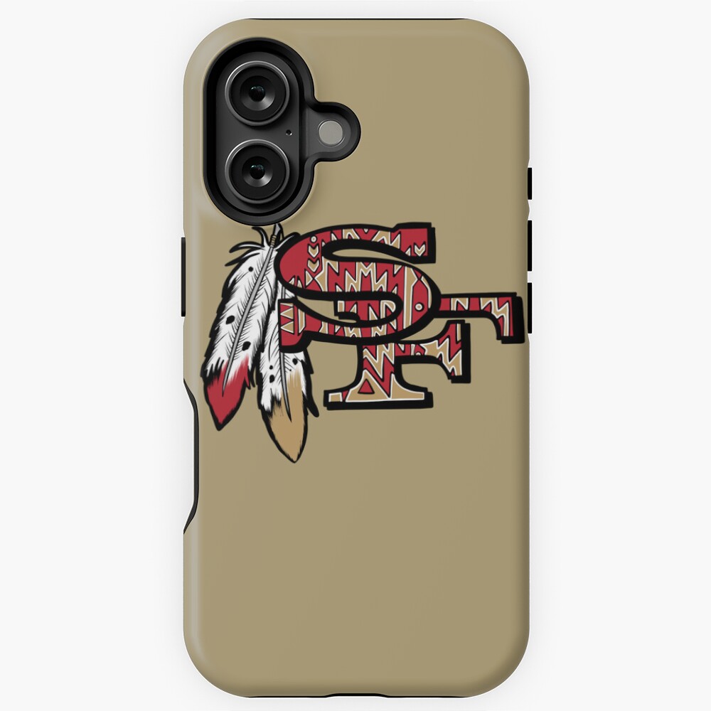 "Native American 49ers logo " Sticker for Sale by Insanetoonz187 ...