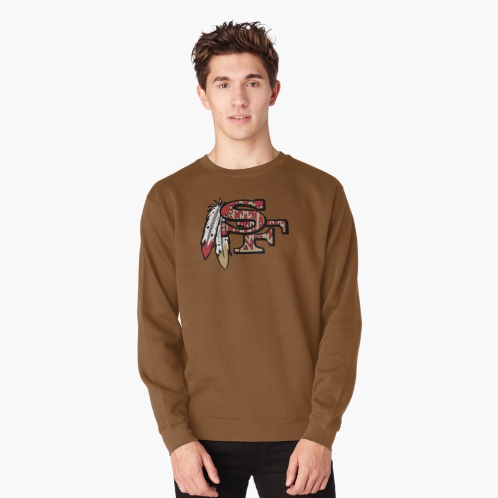 "Native American 49ers logo " Sticker for Sale by Insanetoonz187 ...