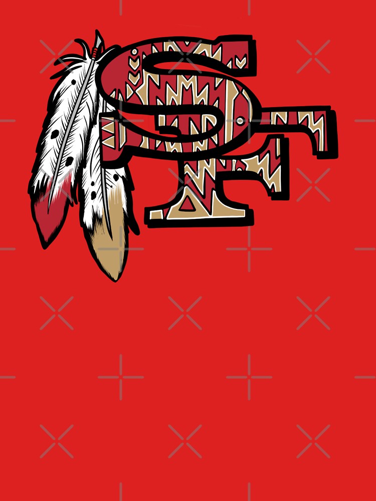 "Native American 49ers logo " Essential T-Shirt for Sale by ...