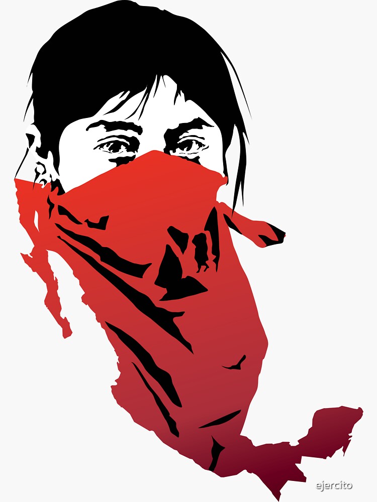 "Rebel Mexico" Sticker for Sale by ejercito | Redbubble