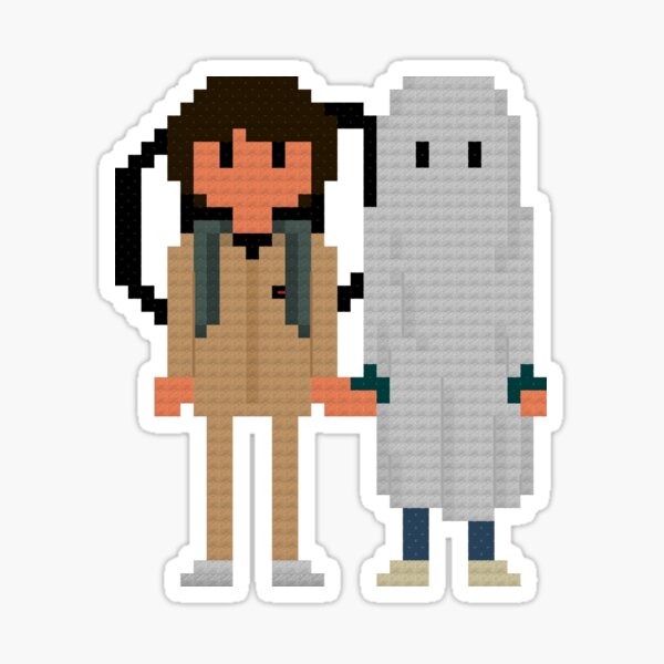 "Stranger Things - El and Mike halloween" Sticker for Sale by SiSuKa ...
