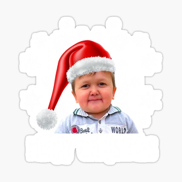 "Hasbulla Christmas Funny" Sticker for Sale by Dankshop05 | Redbubble