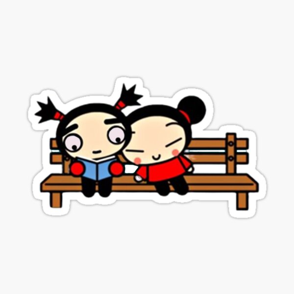"pucca pucca " Sticker for Sale by LUX-PRODACT | Redbubble