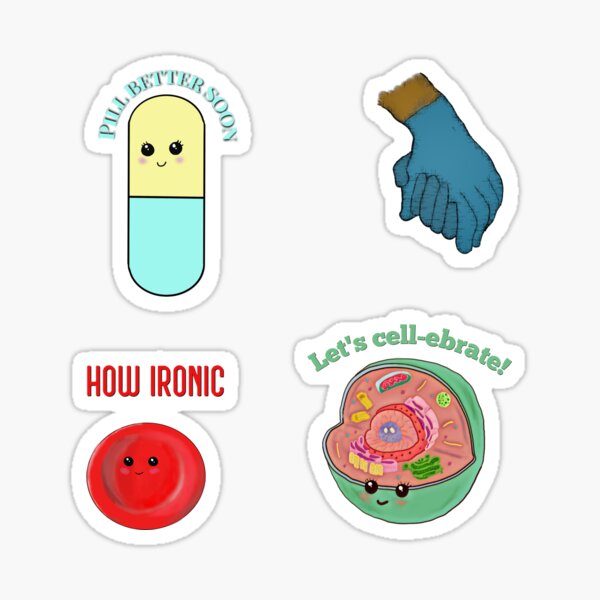 "Cute medical " Sticker for Sale by Tamm-art | Redbubble