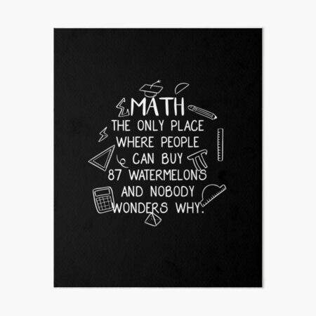 "Math And Watermelons Mathematics Calculation Numbers, math the only ...