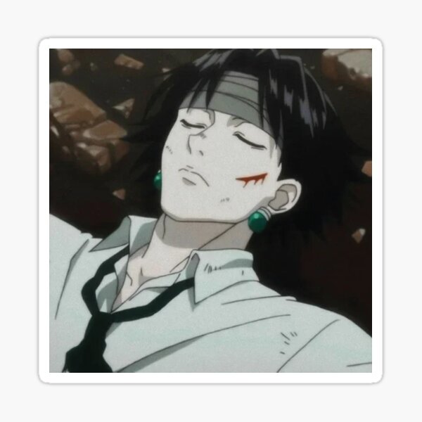 "[ SALE ] Chrollo Lucifer JP Anime Manga Sticker 19" Sticker for Sale ...