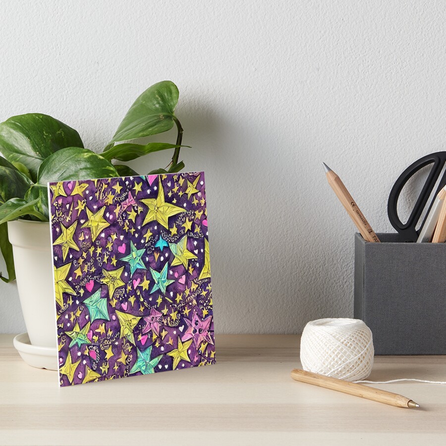 "Gothic Stars and Hearts Pattern Dark and Romantic Designs for Gothic ...