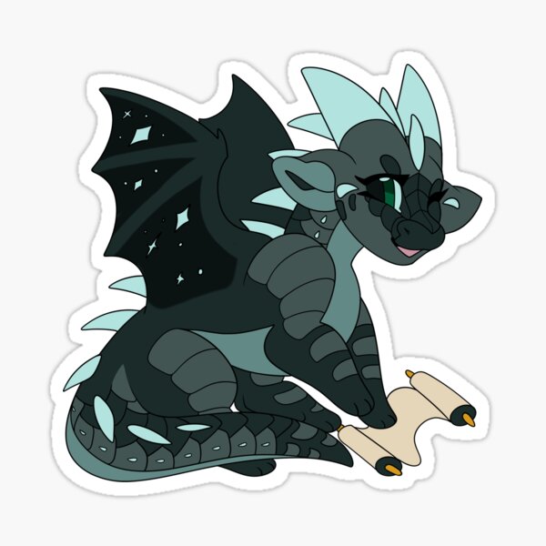 "Moonwatcher | wings of fire sticker WoF" Sticker for Sale by ...