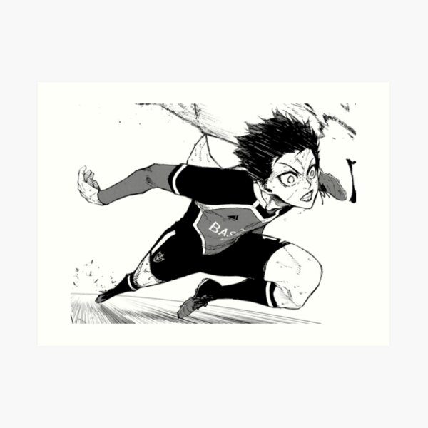 "Yoichi isagi blue lock" Art Print for Sale by zelbypraw | Redbubble