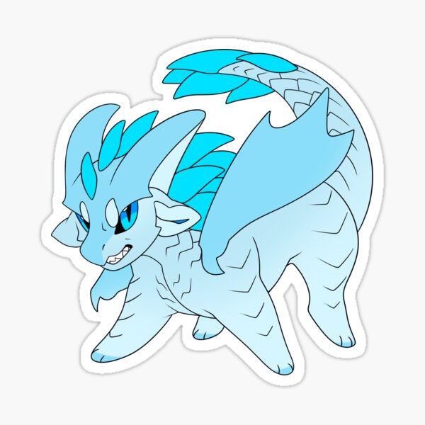 "Winter | Wings of fire sticker WoF" Sticker for Sale by Moondocool ...