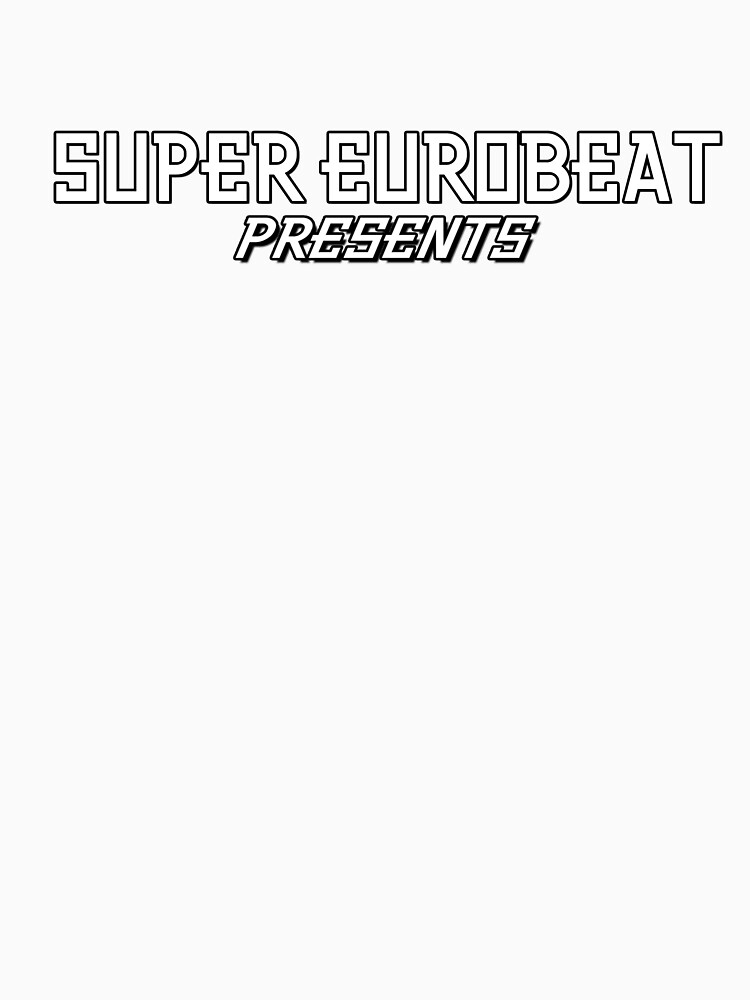 "SUPER EUROBEAT PRESENTS V1" T-shirt by DangDiggity | Redbubble ...