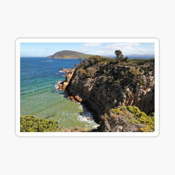 "Goat's Bluff" Sticker for Sale by NBlackwell | Redbubble