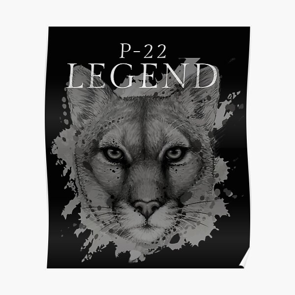 "P-22 Mountain Lion Silver Lake P22" Poster for Sale by Spodraa | Redbubble