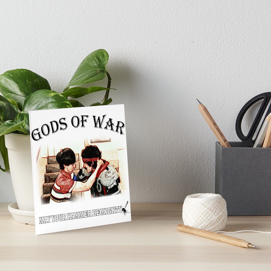 "Gods of War - Hot Rod" Art Board Print for Sale by JTK667 | Redbubble