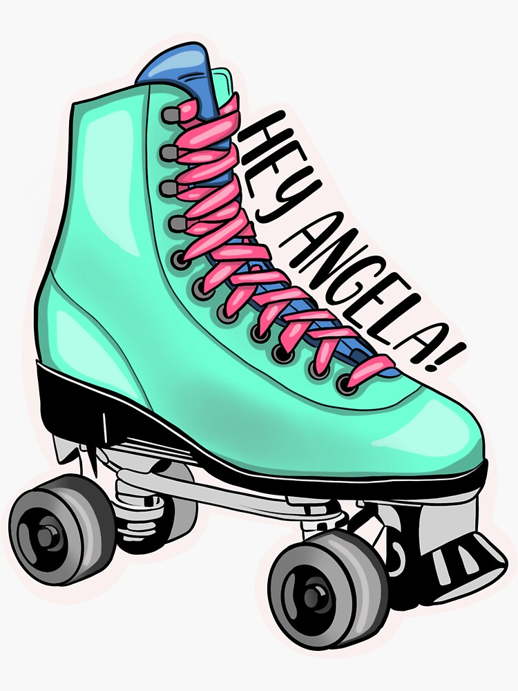 "Hey Angela Stranger Things" Sticker for Sale by Mikaylabdesigns ...