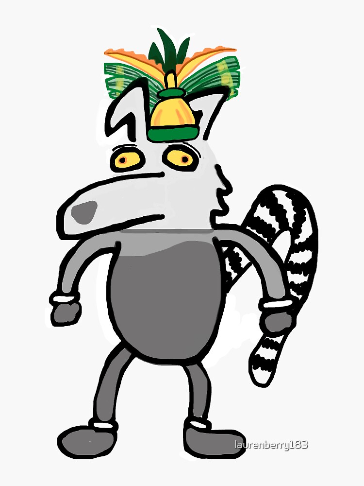 "Petr King Julian" Sticker for Sale by laurenberry183 | Redbubble