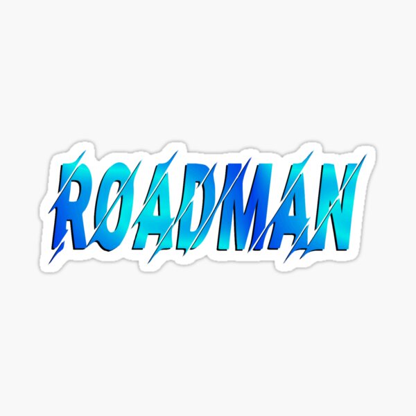 "ROADMAN GEAR" Sticker for Sale by JASCKSHIRTS | Redbubble
