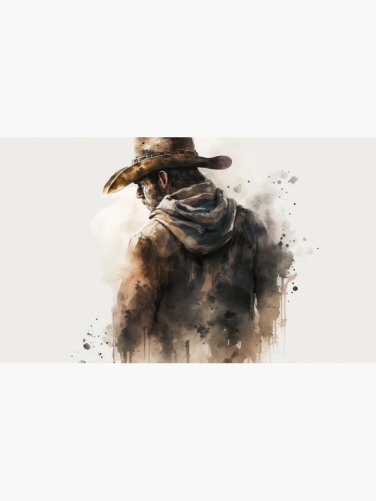 "Ernster Cowboy" Kaffeebecher von RandomReviews | Redbubble