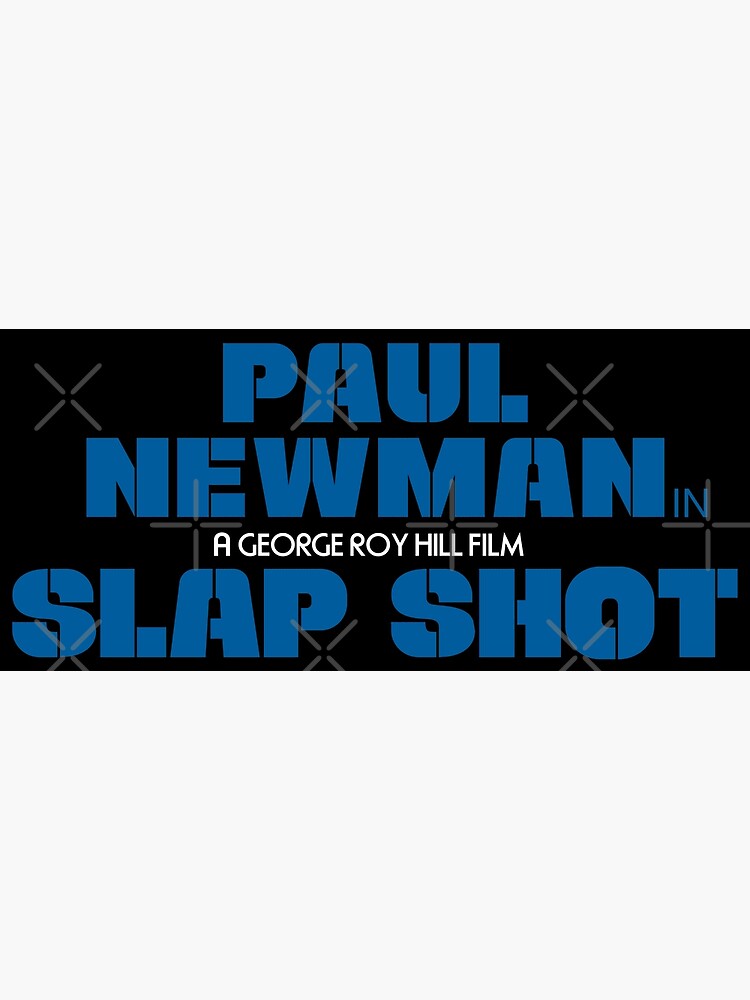 "Slap Shot Movie Logo" Poster for Sale by brocklarock | Redbubble