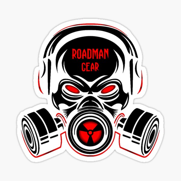 "ROADMAN GEAR" Sticker for Sale by JASCKSHIRTS | Redbubble