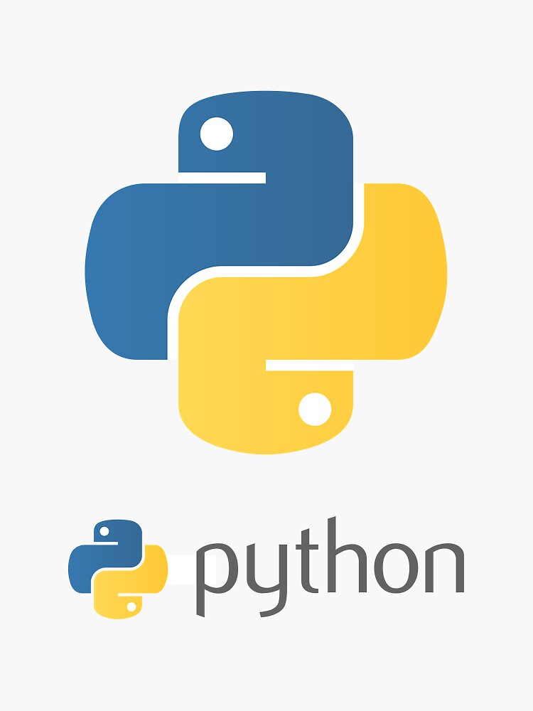"Python" Sticker by codesticker | Redbubble
