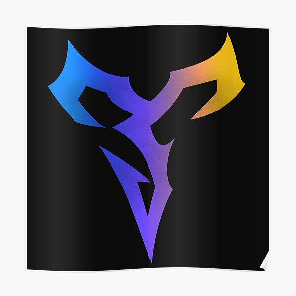 "Final Fantasy X - Jecht Symbol" Poster for Sale by MeMinch | Redbubble