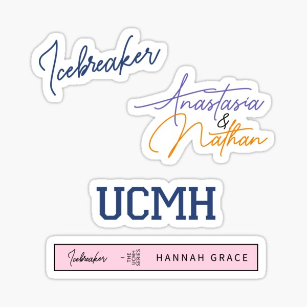"Icebreaker Stickers Pack - Book Inspired" Sticker for Sale by lucerolh ...