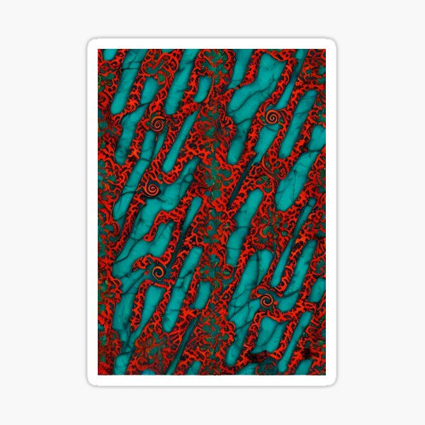 "Gainesville (P0188) Depth Immersion" Sticker for Sale by PatternZone ...