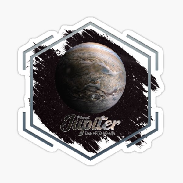 "Planet Jupiter Artwork for Astronomy Lovers " Sticker for Sale by ...