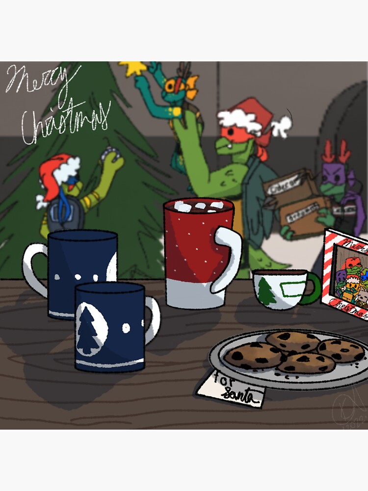 "Merry Christmas rottmnt" Sticker for Sale by PrincessKKFish | Redbubble