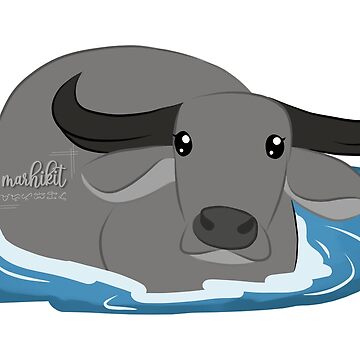 "Kalabaw | Carabao" Sticker for Sale by marhikit | Redbubble