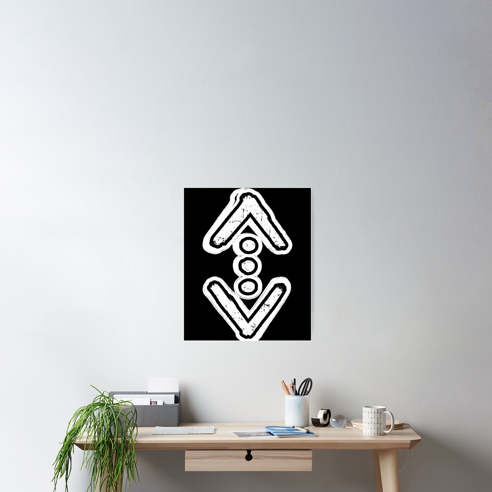 "The Pit Cukur Symbol Tattoo, CUKUR " Poster for Sale by XpressioncTees ...